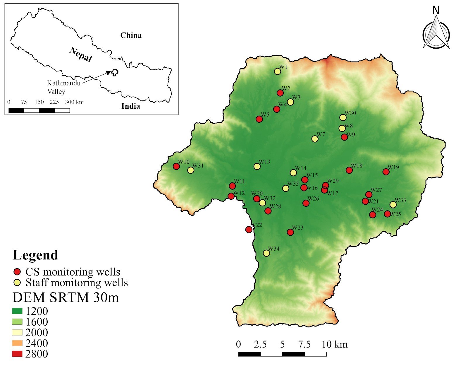 Citizen Science Groundwater Level Monitoring in the Kathmandu Valley ...